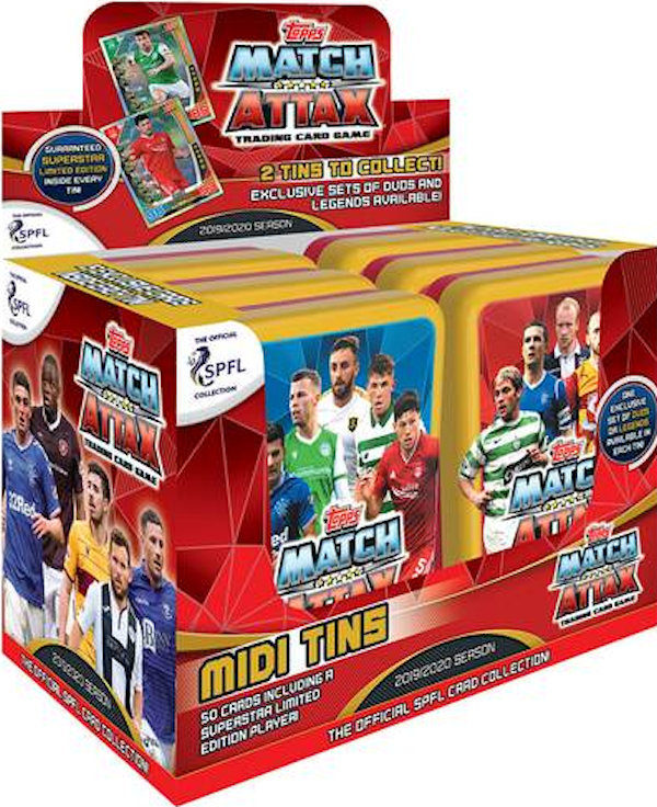 Football Cartophilic Info Exchange: Topps - Match Attax SPFL 2019/2020 ...