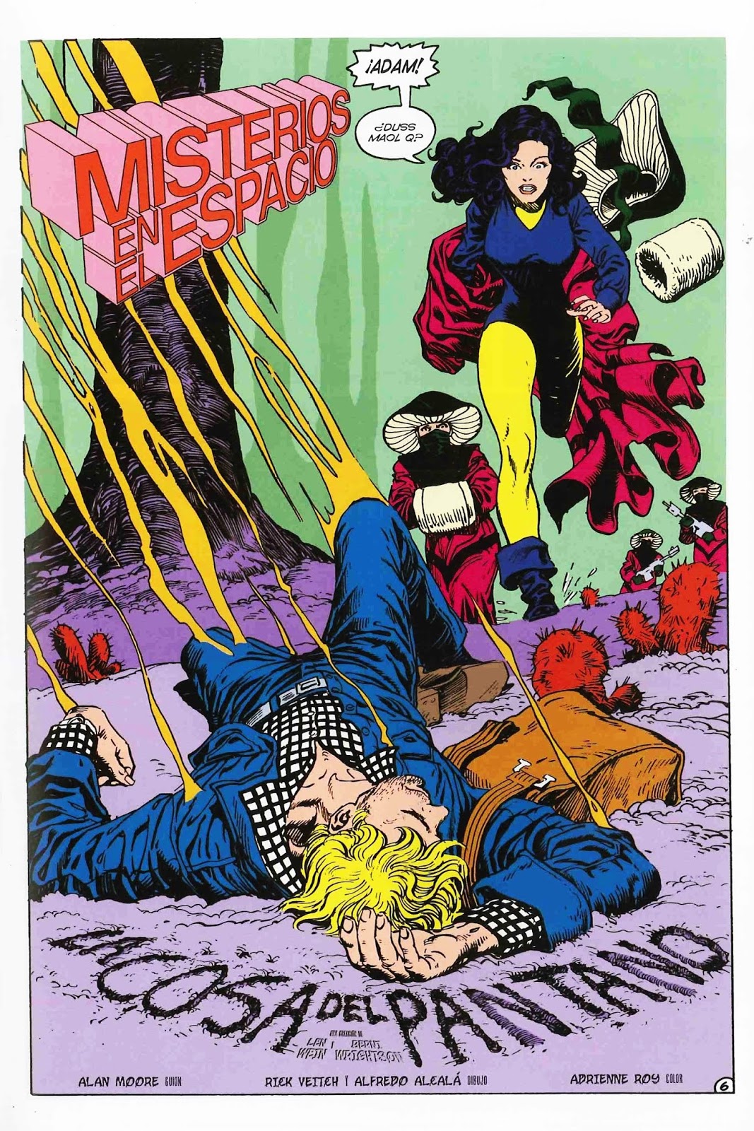 Galicia Comic: La Cosa del Pantano de Alan Moore 6