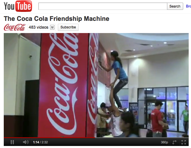 Lee's Free Riff: Coca Cola Friendship Machine - 2 for 1