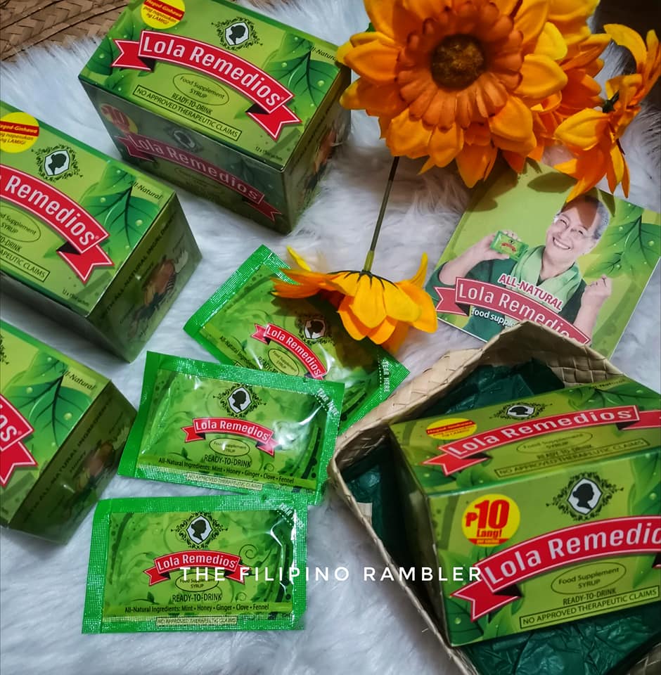 Lola Remedios for 'Lamig' Remedy - The Filipino Rambler