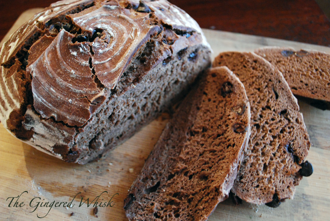 Pane al Cioccolato (or Italian Chocolate Bread) - The Gingered Whisk