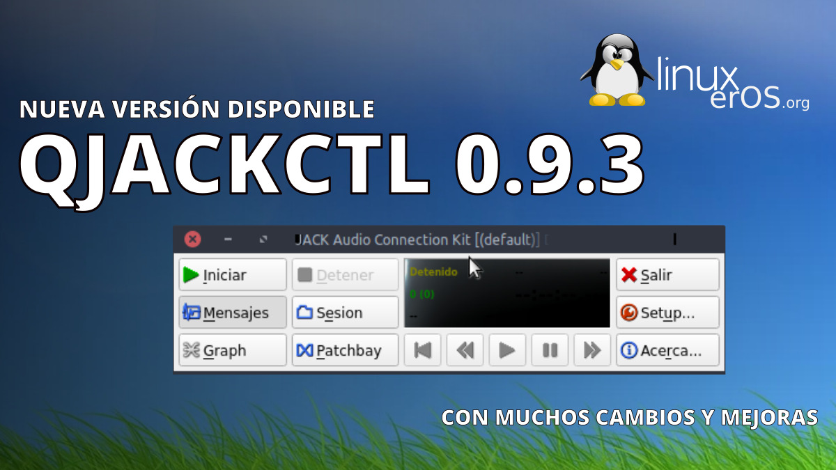 Qjackctl 0.9.3 lanzado, esto es lo nuevo ~ Linuxeros