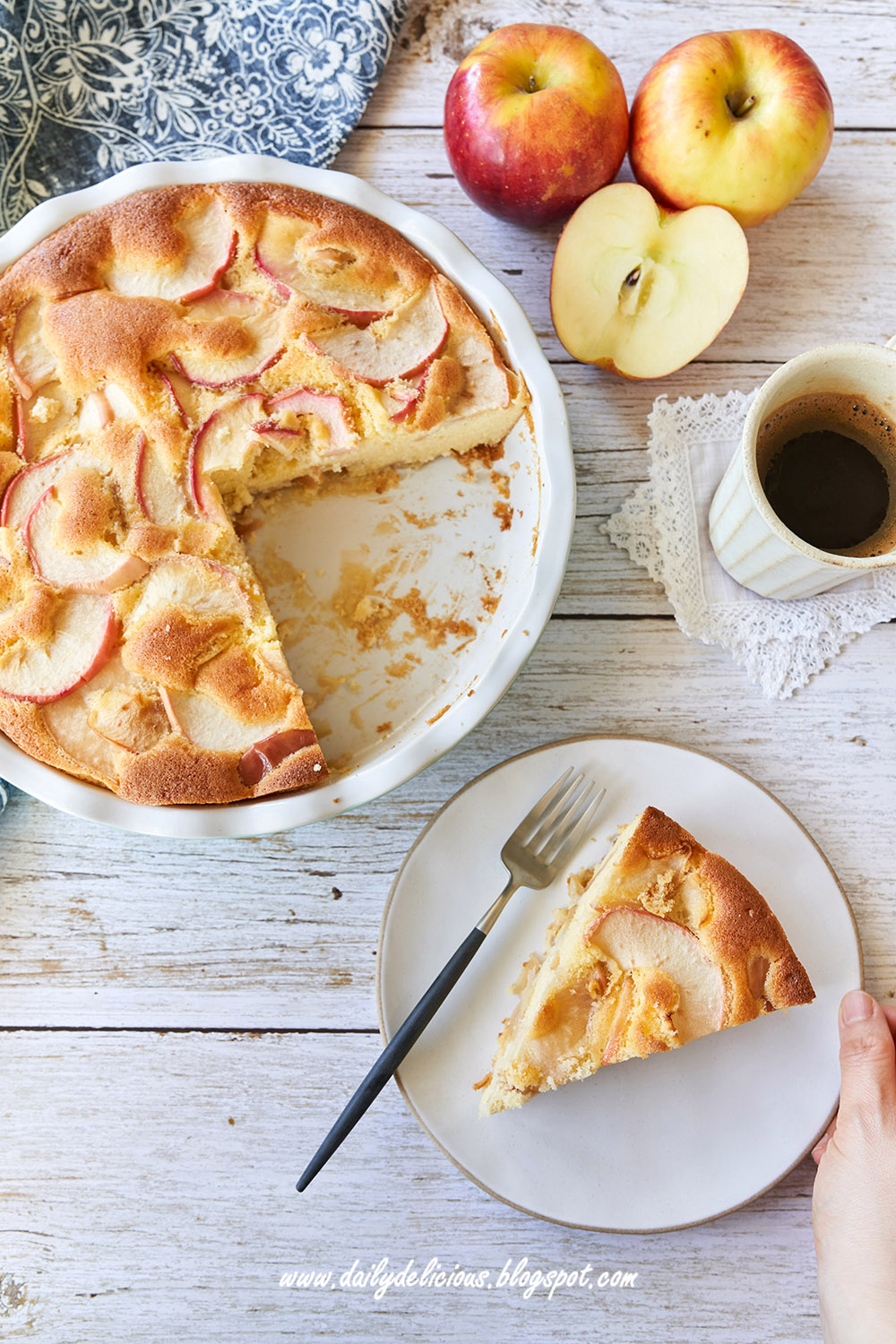 dailydelicious thai: เค้กแอปเปิ้ล: Moist Apple cake