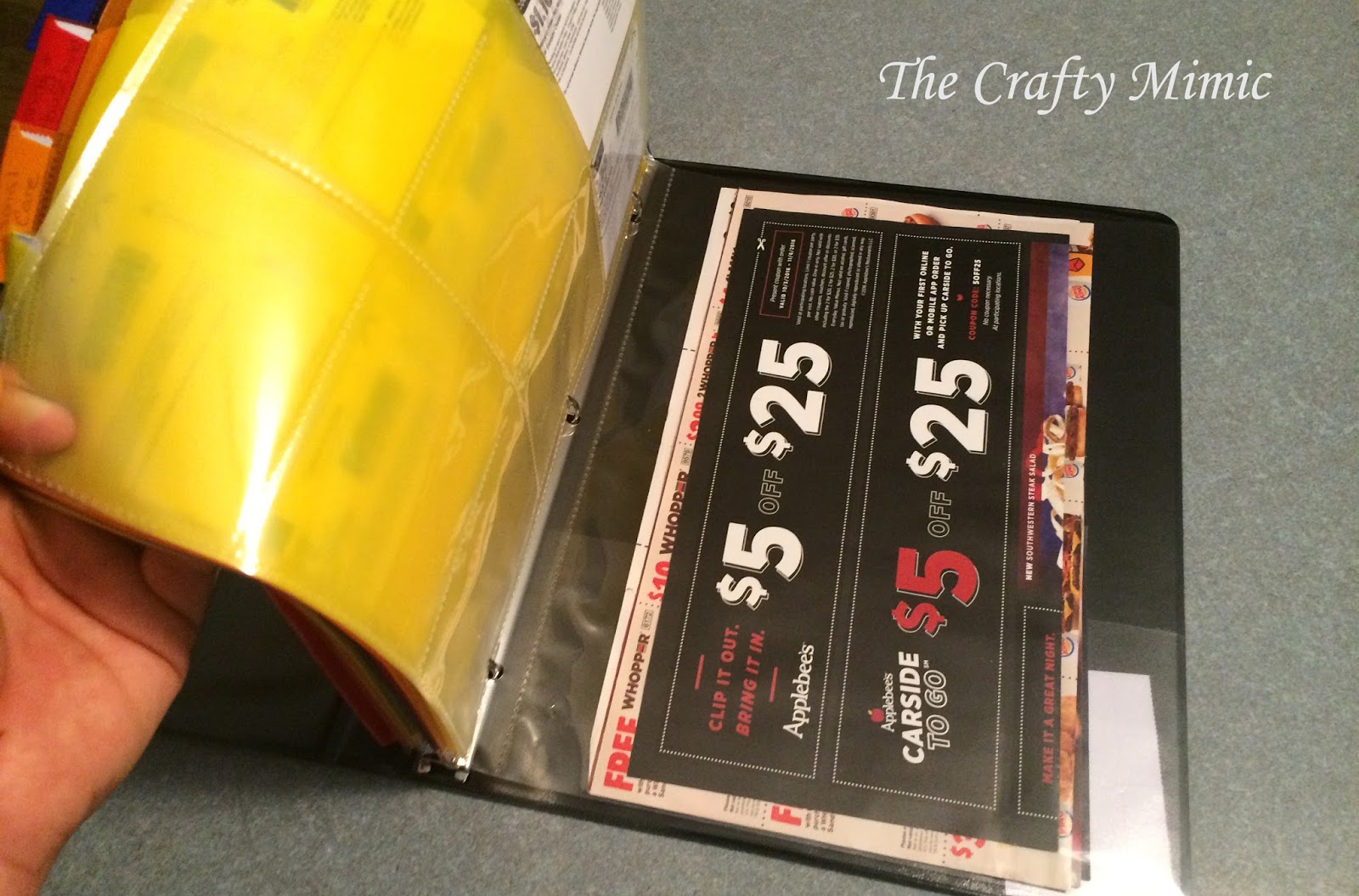 The Crafty Mimic: Organizing Life with Binders
