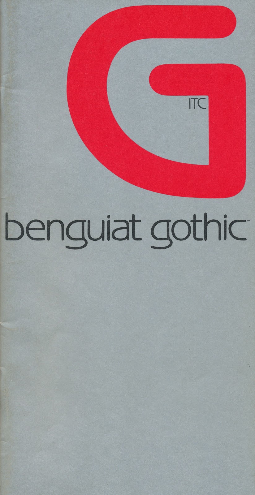 Tenth Letter of the Alphabet: Creator: Ed Benguiat