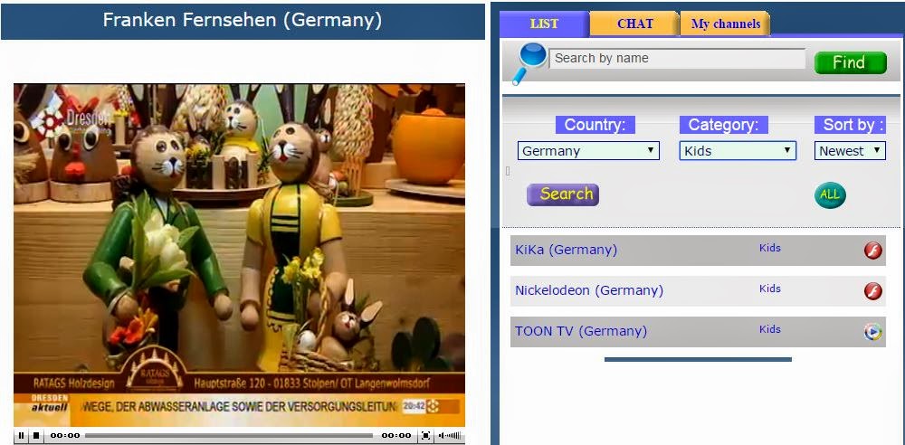 Free German: Deutsch lernen kostenlos: German Television Online