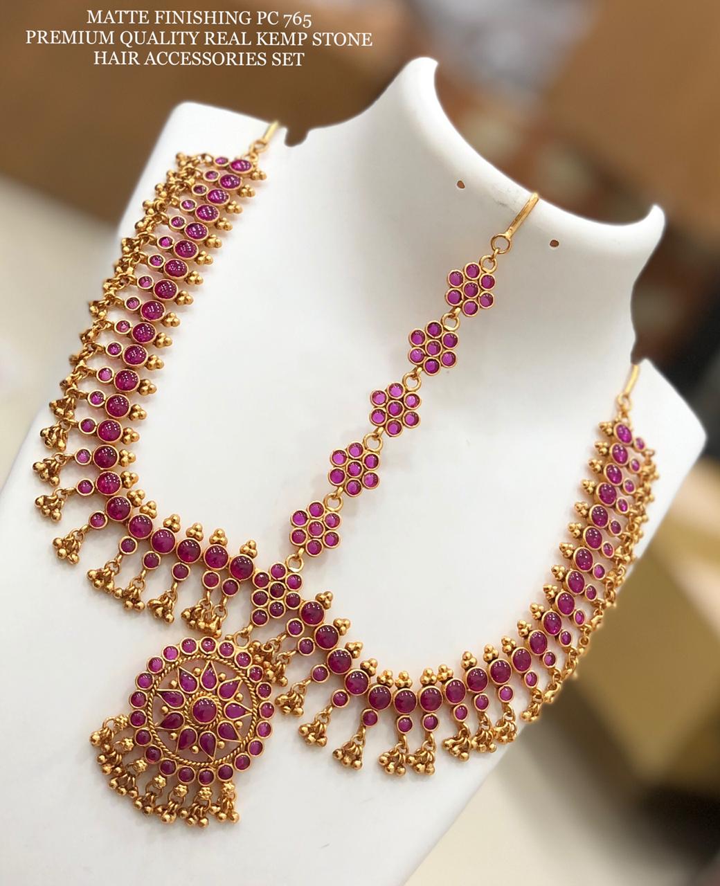 Head Accessories Set New Collection - Indian Jewelry Designs