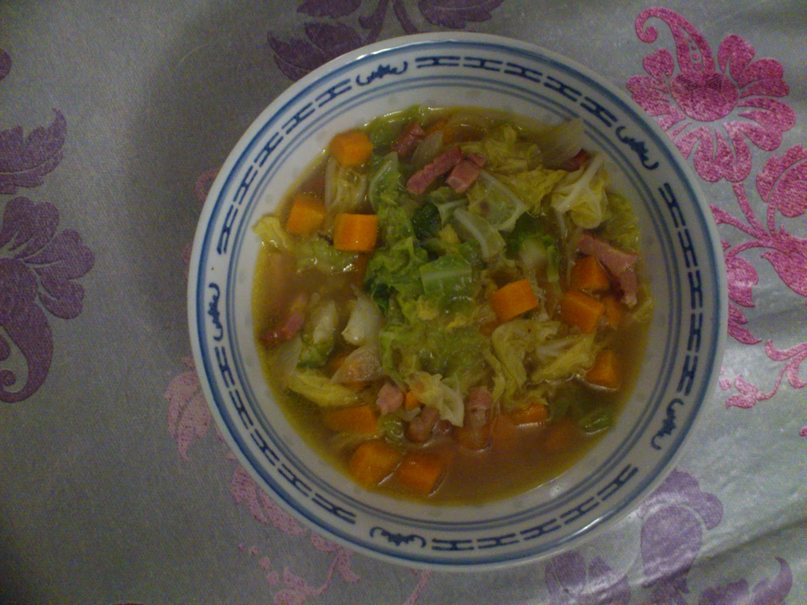 Soupe au choux - Le blog de Plein la bouche