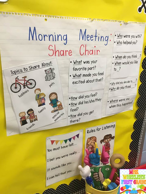 Mrs. Wheeler's First Grade Tidbits: Morning Meeting