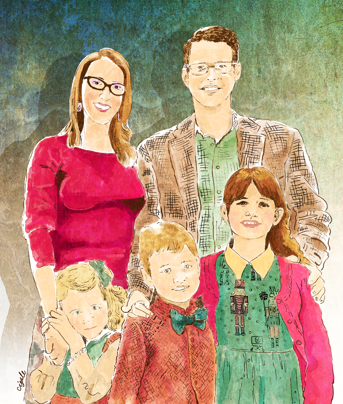 2team-studio: #Dad's4Kessem illustrations - Michael Moebes