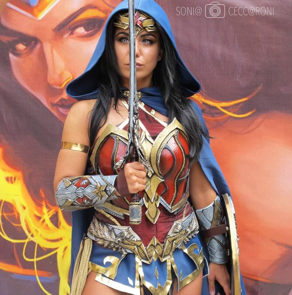 Calvins Canadian Cave Of Coolness Wonder Woman Cosplay By Ninety Cosplay