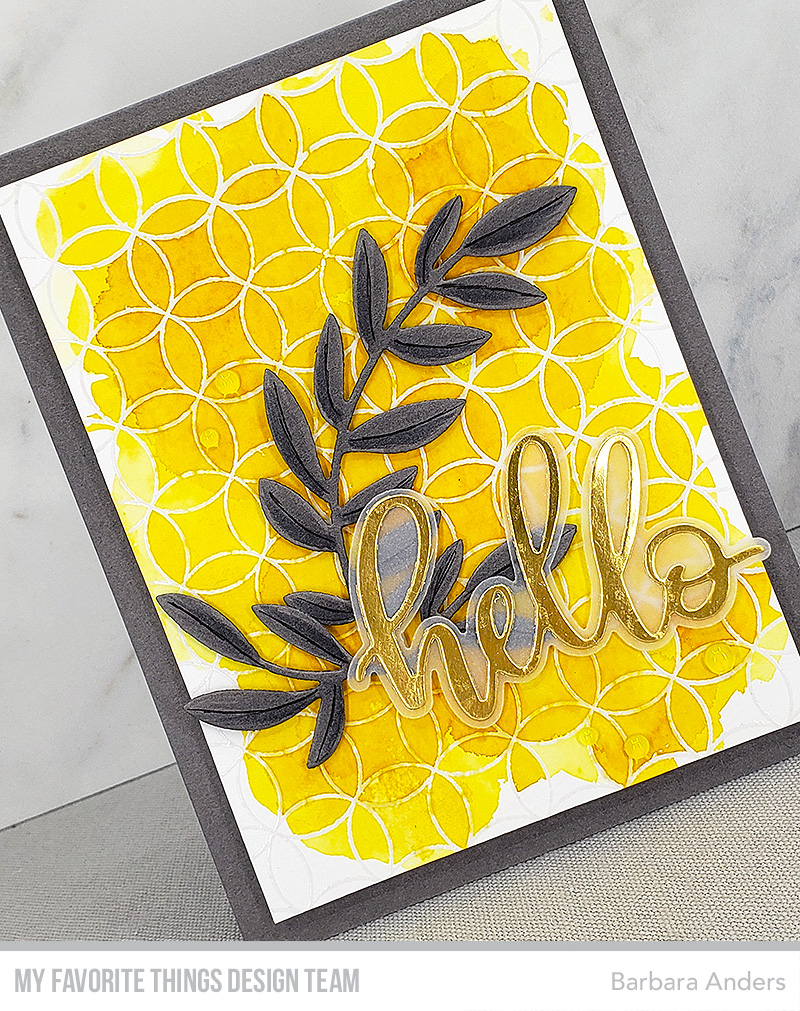 Paper Pursuits: Hello - Color Throwdown Challenge #594