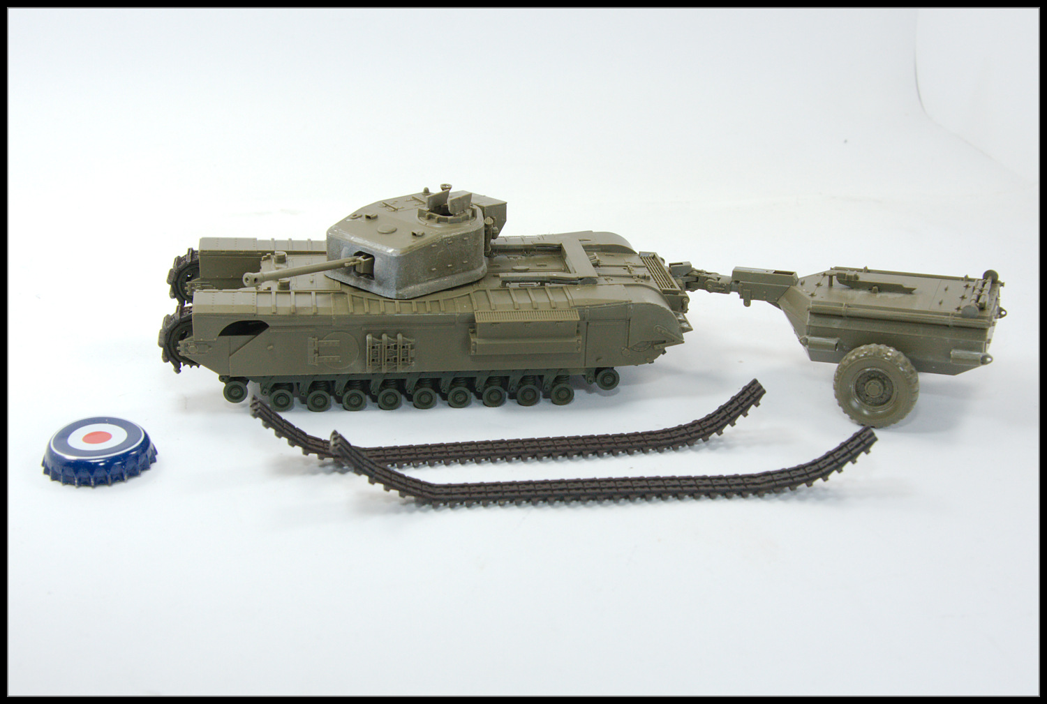 The Hamfisted Modeller: 1/48 Tamiya Churchill Crocodile