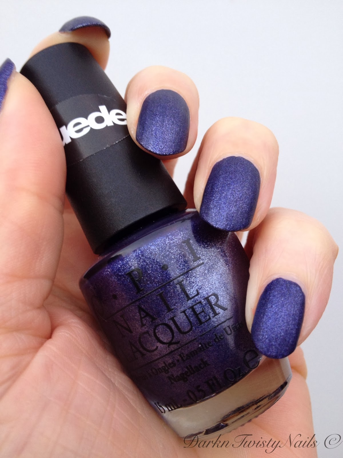 OPI Ink Suede | DarknTwistyNails
