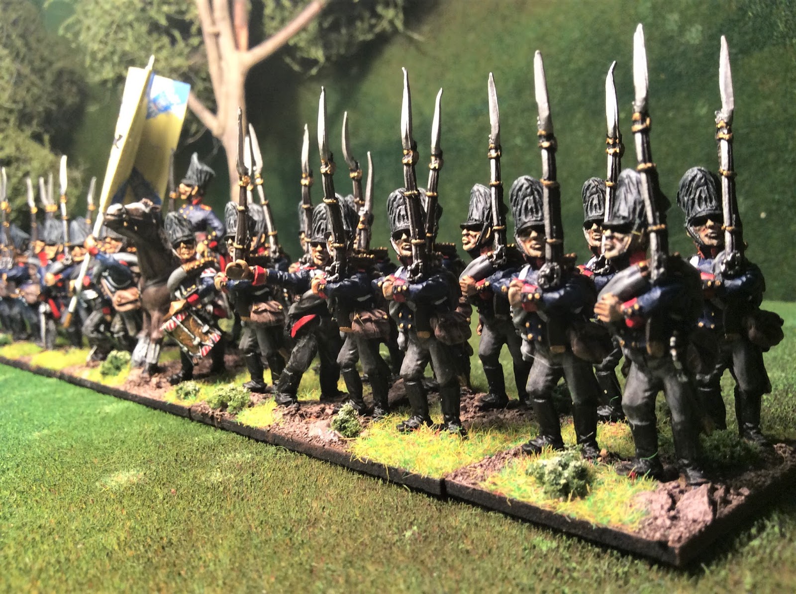 The Northumbrian Wargamer.: 28mm Prussian Napoleonic infantry