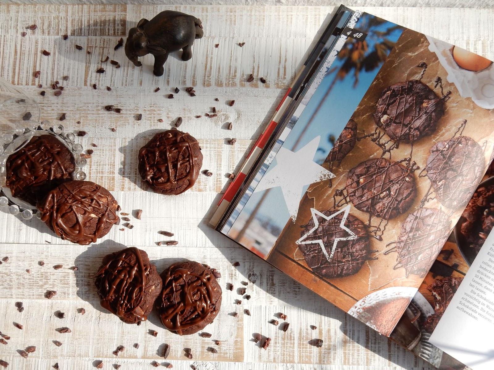 LisaCuisine: Triple-Chocolate-Chip-Cookies nach "Roy Fares"