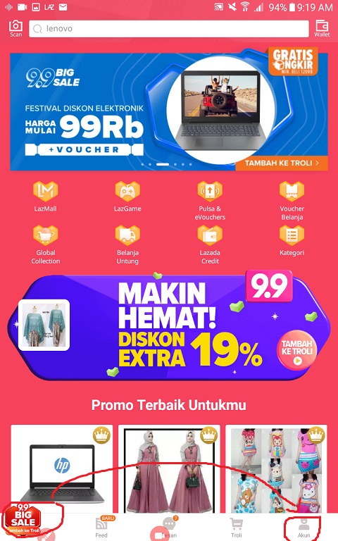 Cara Melihat Penilaian Penjual dan Pembeli di Lazada - Tutorial di Lazada