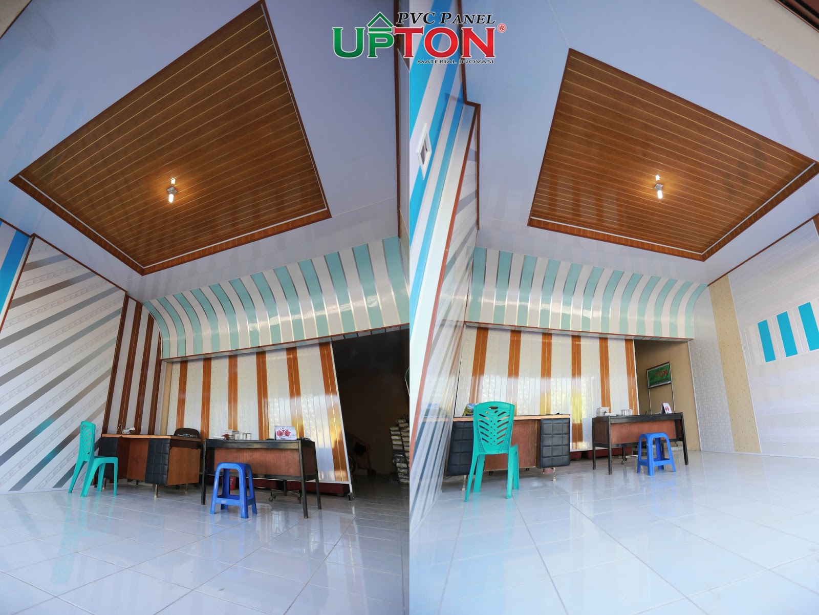 UPTON PVC PLAFON DINDING MODERN MINIMALIS: ATAP PLAFON RUMAH, ATAP ...