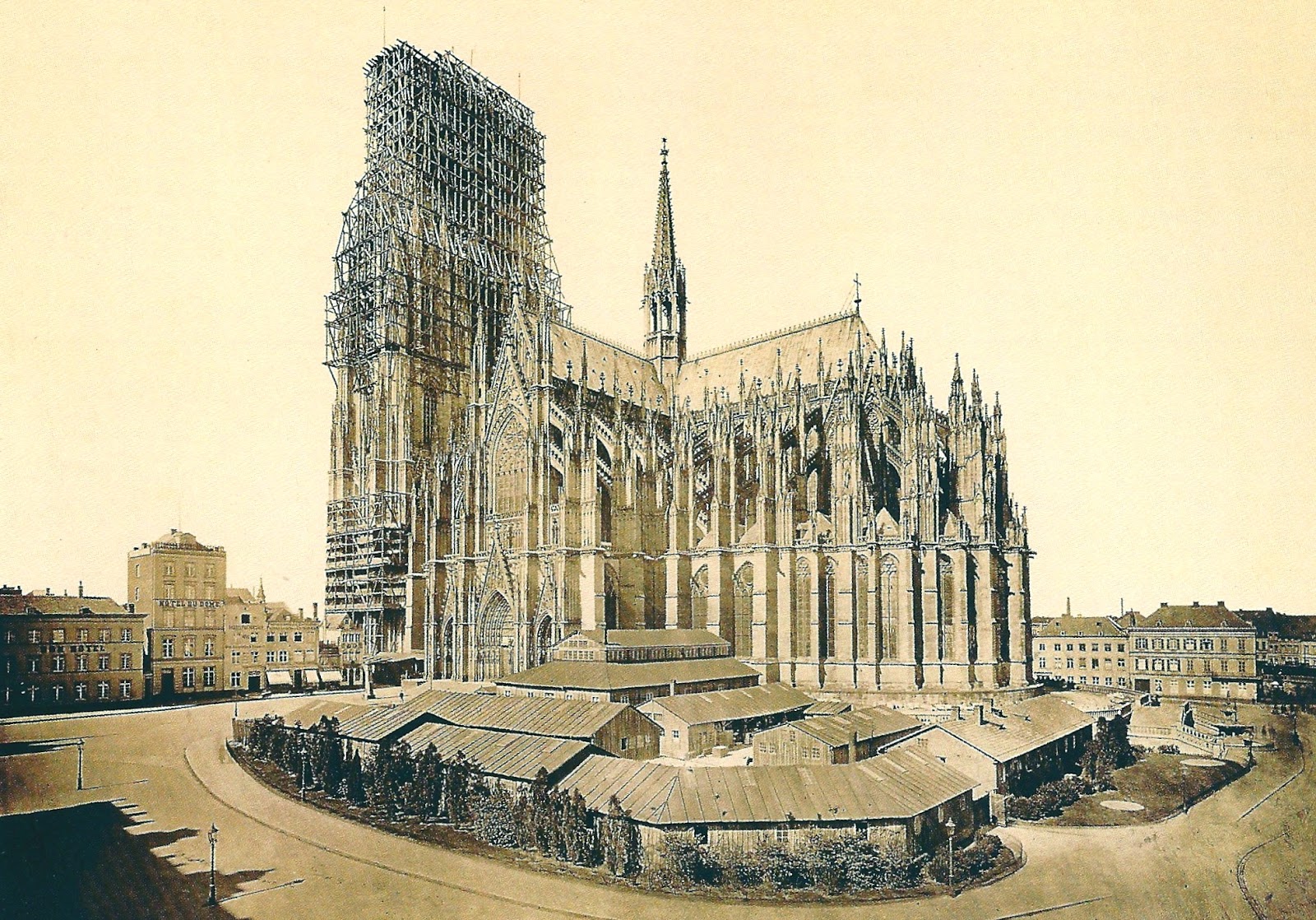 My Favorite Views: Reproduction Postcards of Germany's Koln Cathedral ...