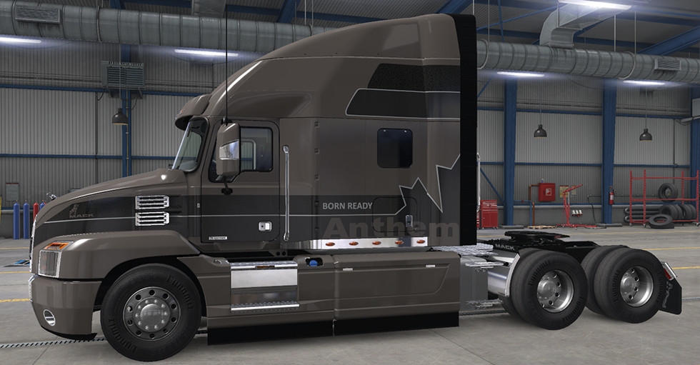 Skin Anthem Mack Anthem! (V.1.37.X) - American Truck Simulator Mods ...