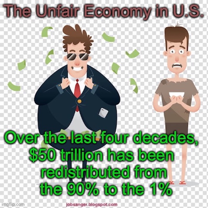 jobsanger: Income Redistribution In U.S. Is From The 90% To The 1%