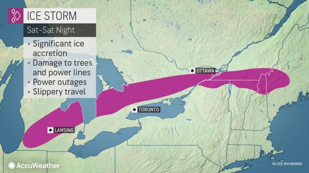 Valley Weather: Major freezing rain event for southern Quebec and ...