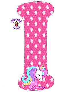 Creaciones Loly: Abecedario Unicornio