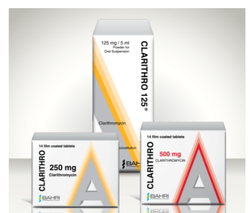 دليل الأدوية العربي: Clarithro دواء