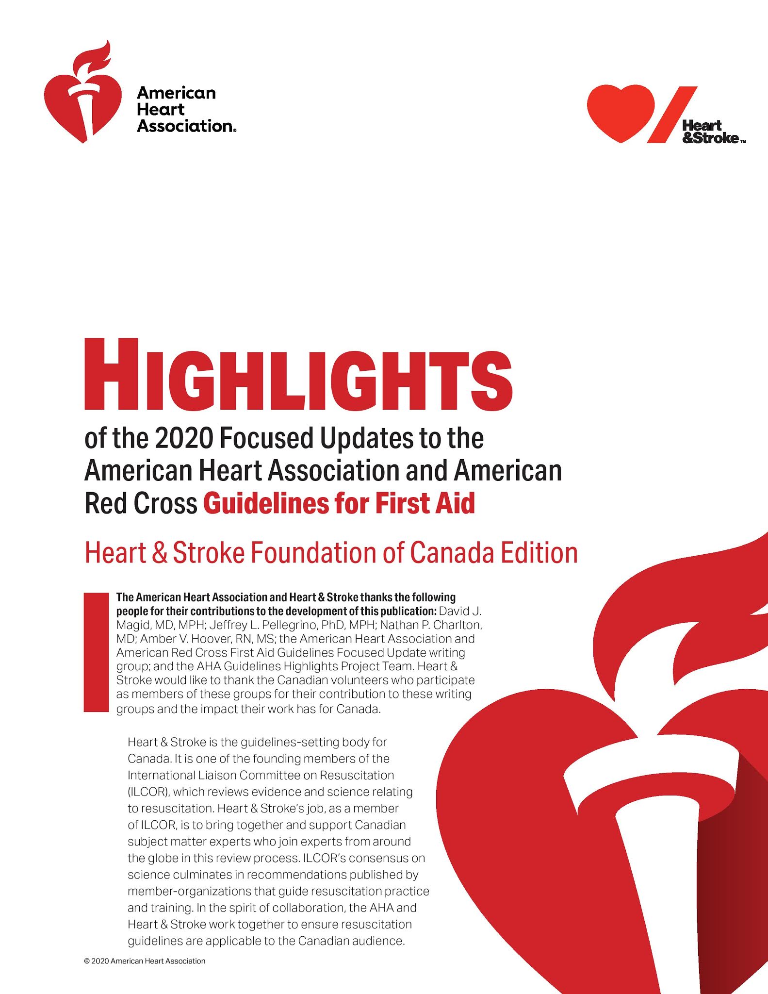 Executive Summary 2020 International Consensus On Cardiopulmonary Res