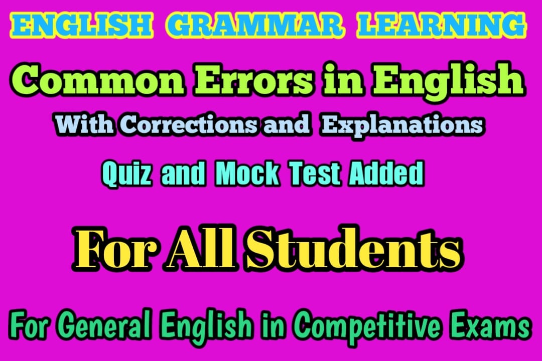 Common English Errors With Corrections And Exercises SUGGESTIVE ENGLISH common-english-errors-with-corrections-and-exercises-suggestive-english