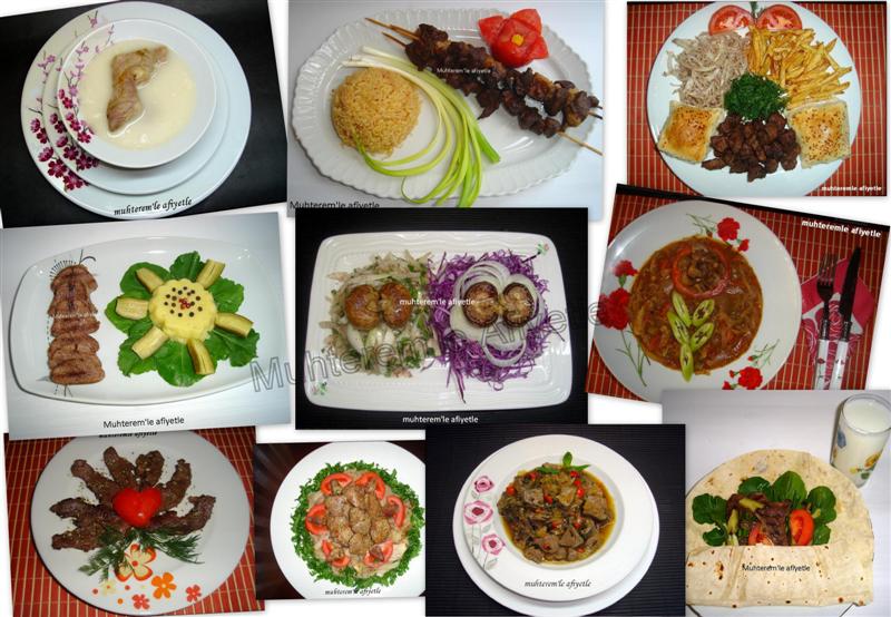 Muhterem'le Afiyetle: SAKATAT TARİFLERİ