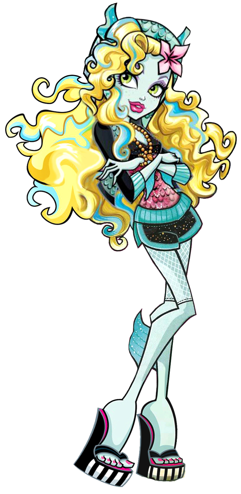Todo sobre Monster High: Artworks/PNG de Gil Webber & Lagoona Blue