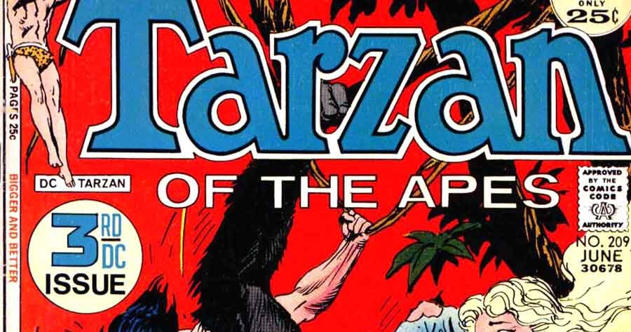 Tarzan #209 - Joe Kubert art & cover - Pencil Ink
