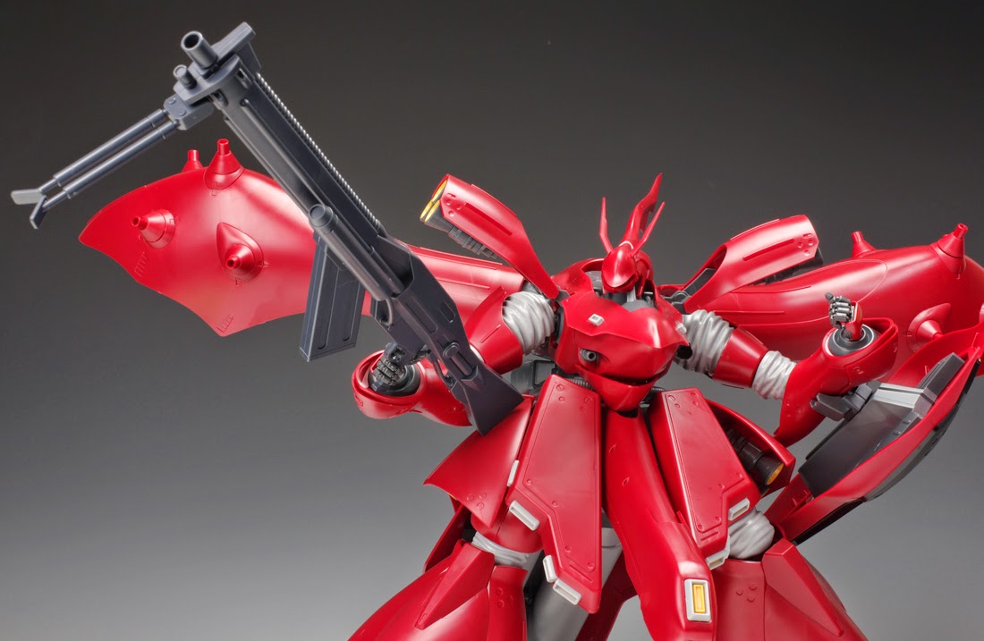 GUNDAM GUY: RE/100 MSN-04 II Nightingale - Review by Schizophonic9