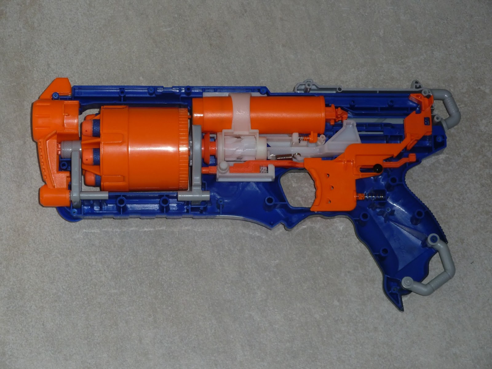 Nexus Nerf: Review: Nerf Elite Strongarm & Internals