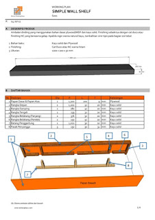 Membuat Ambalan Dinding Sederhana - Multiplex Wood