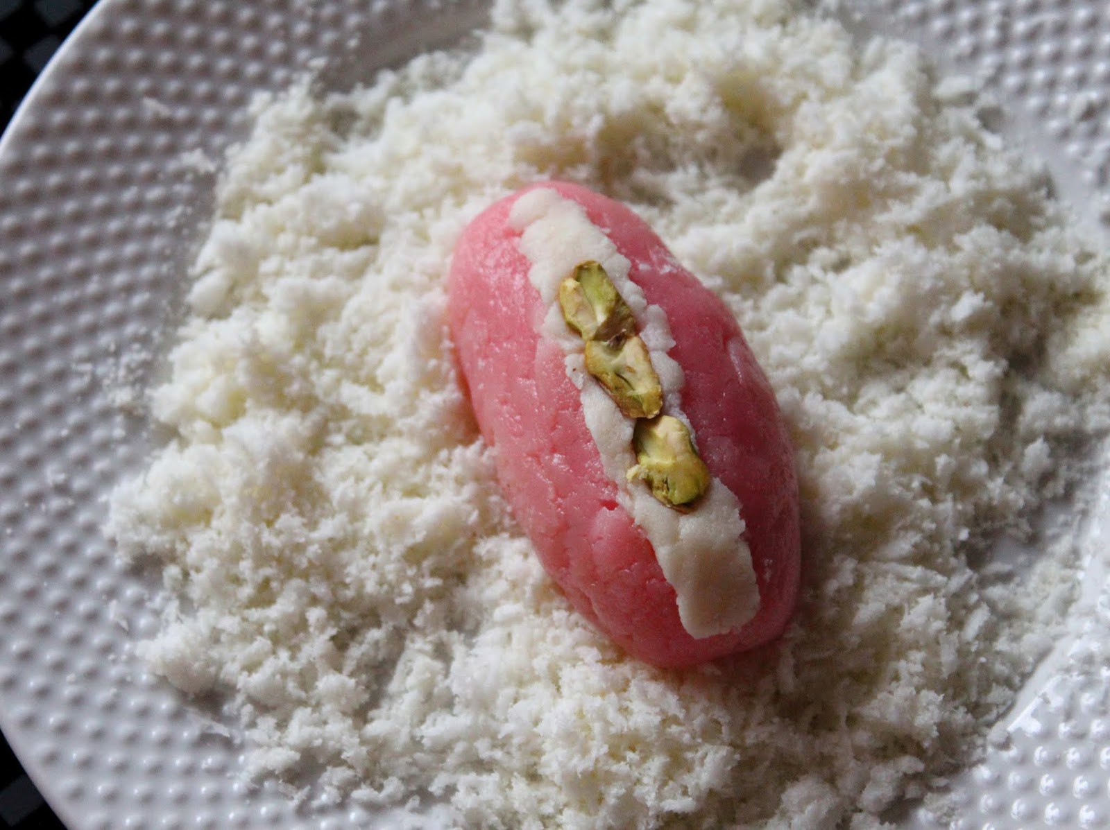 Rose Cham Cham Recipe- Bengali Diwali Sweet