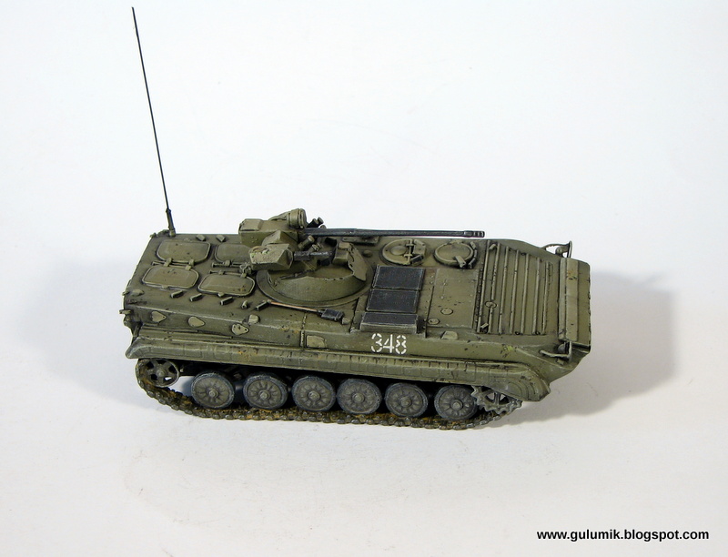 Gulumik Military Models: BMP-1 with BPPU turret and 2A42 cannon 1/72