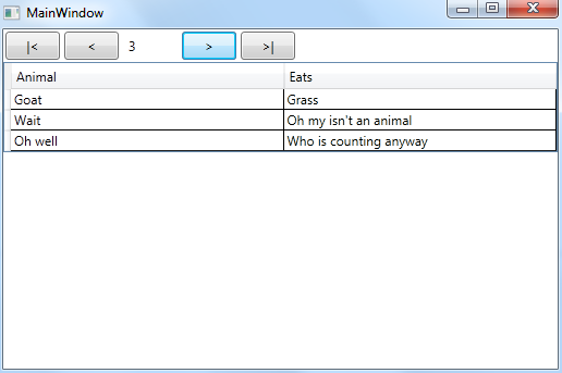 Wpf Datagrid Paging In Vb Using Collectionview Class