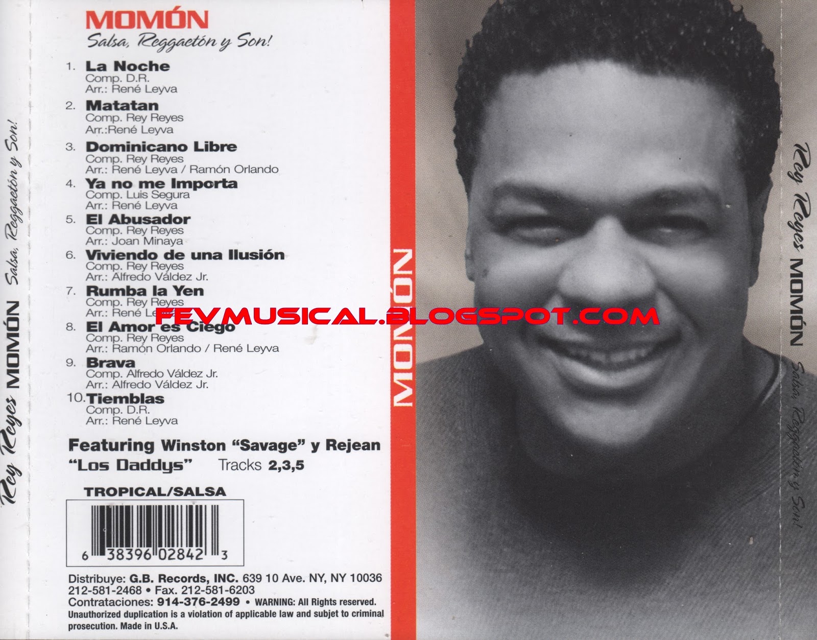 FEV MUSICAL: 2000's - Rey Reyes - Momon (G.B)