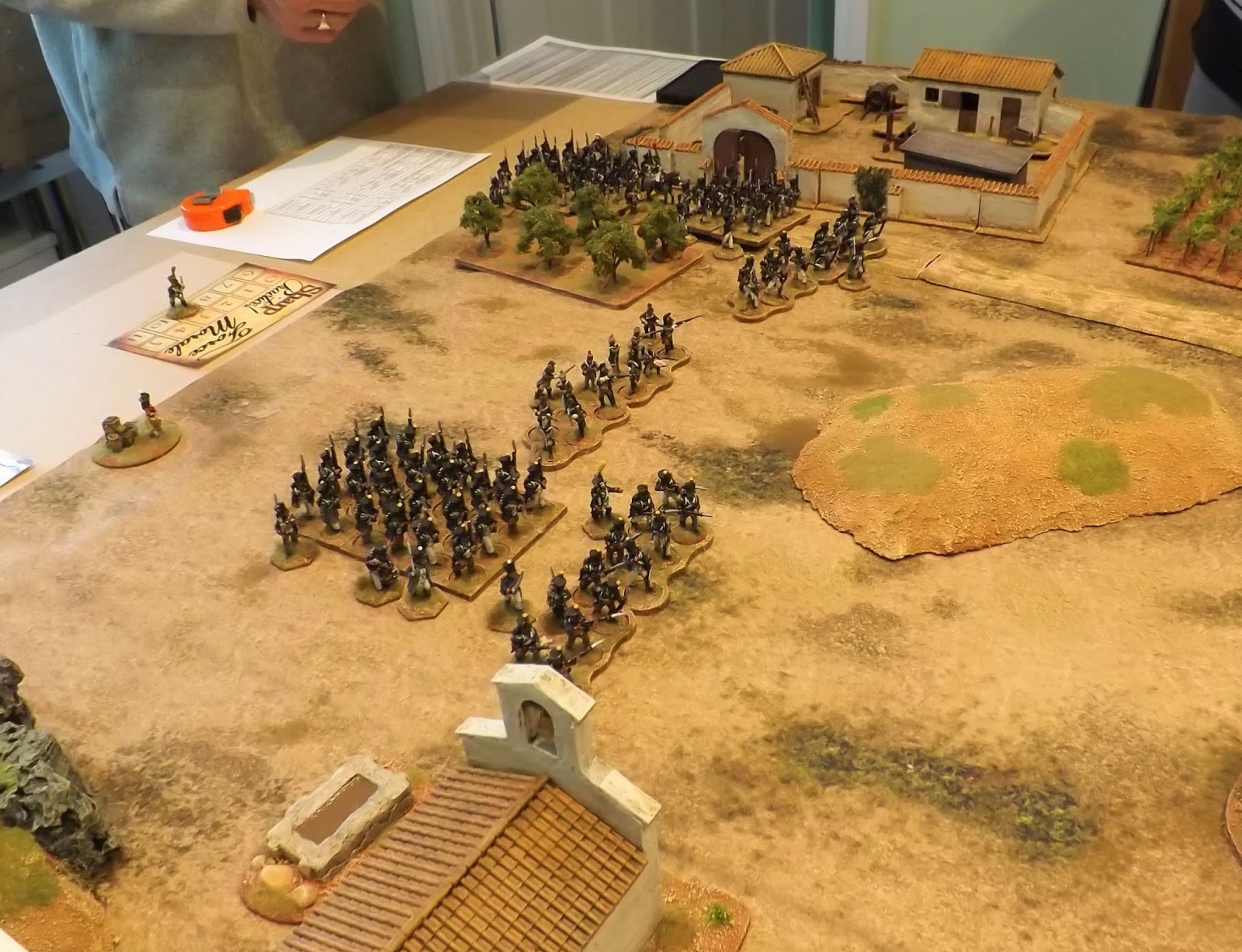 JJ's Wargames: Bob's New Wargames Room - Peninsular War, Sharp Practice
