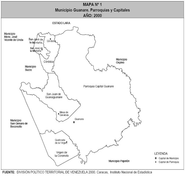mi pagina de geografia: MUNICIPIO GUANARE