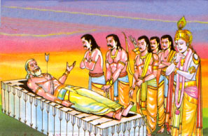 Mahabharata blog. Nidhirambles on Indian Epics: Bheeshma speaks ...