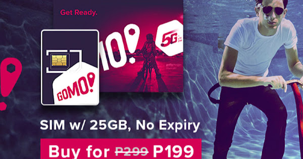 GOMO SIM with 25GB data, no expiry, is now available | PinoyTechSaga