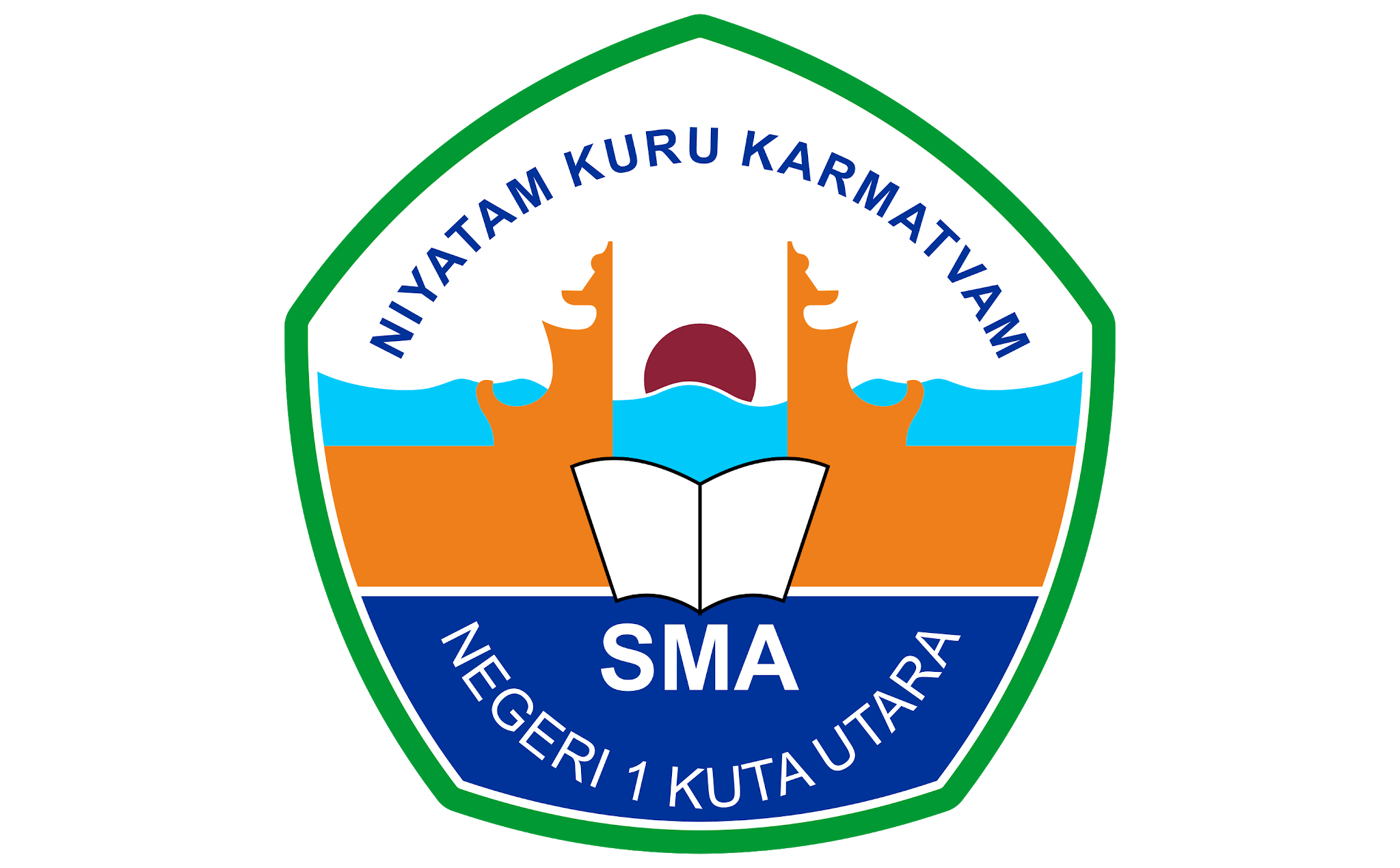 Logo SMA Negeri 1 Kuta Utara ~ logocorel.com : Free Vector Logos & Design