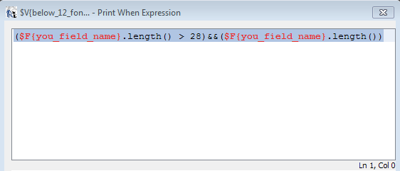 iReport Dynamically changing font size iReport Dynamically changing font size