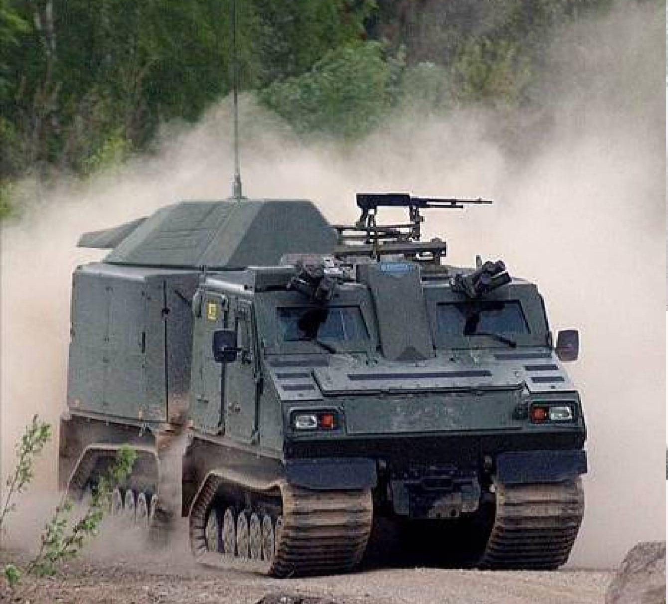 The Dead District: Patria Nemo 120 mm Mortar System on BvS10