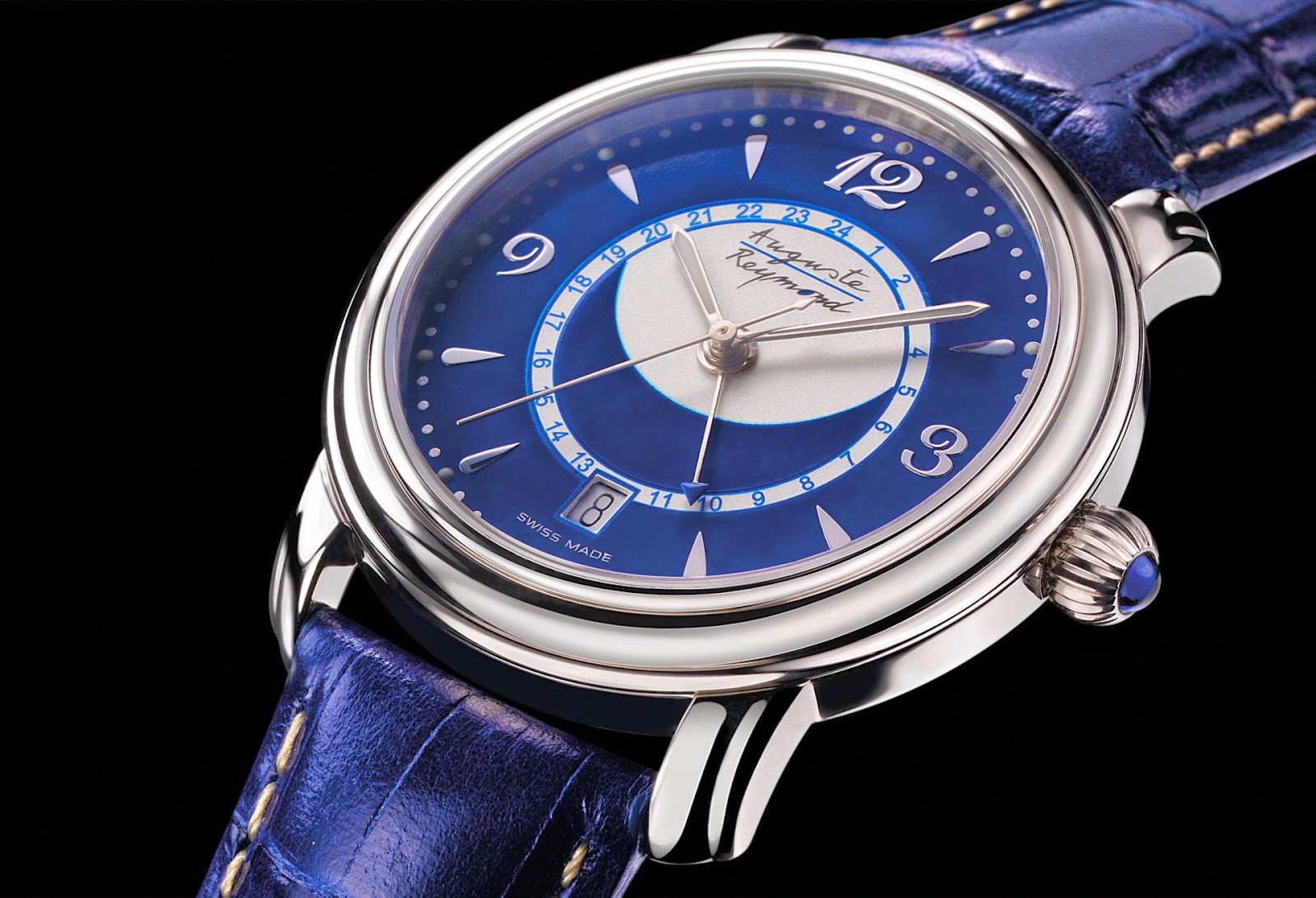 AUGUSTE REYMOND Cotton Club Worldtime - MasterHorologer