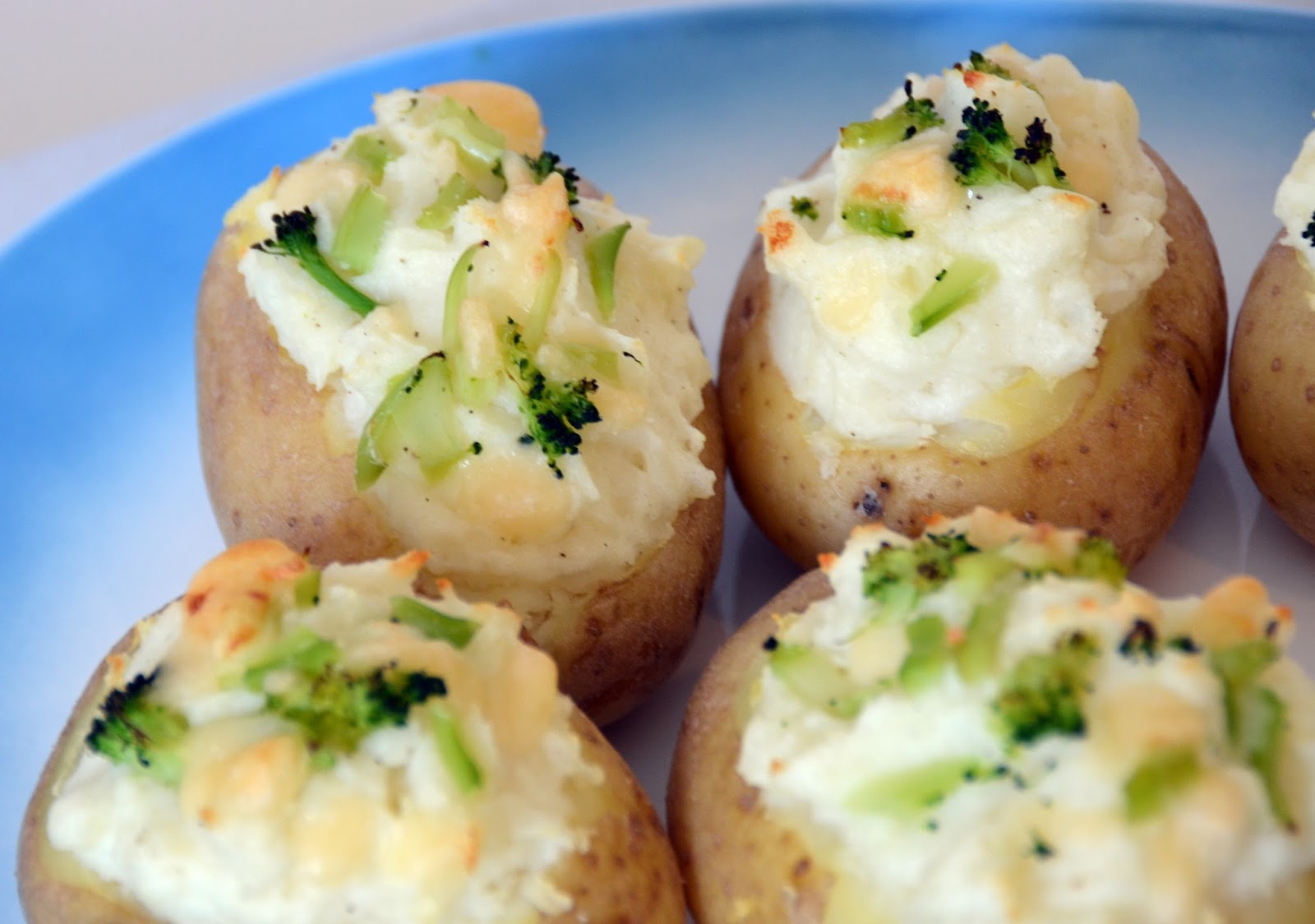 Polkies: Double Stuffed Mashed Potatoes