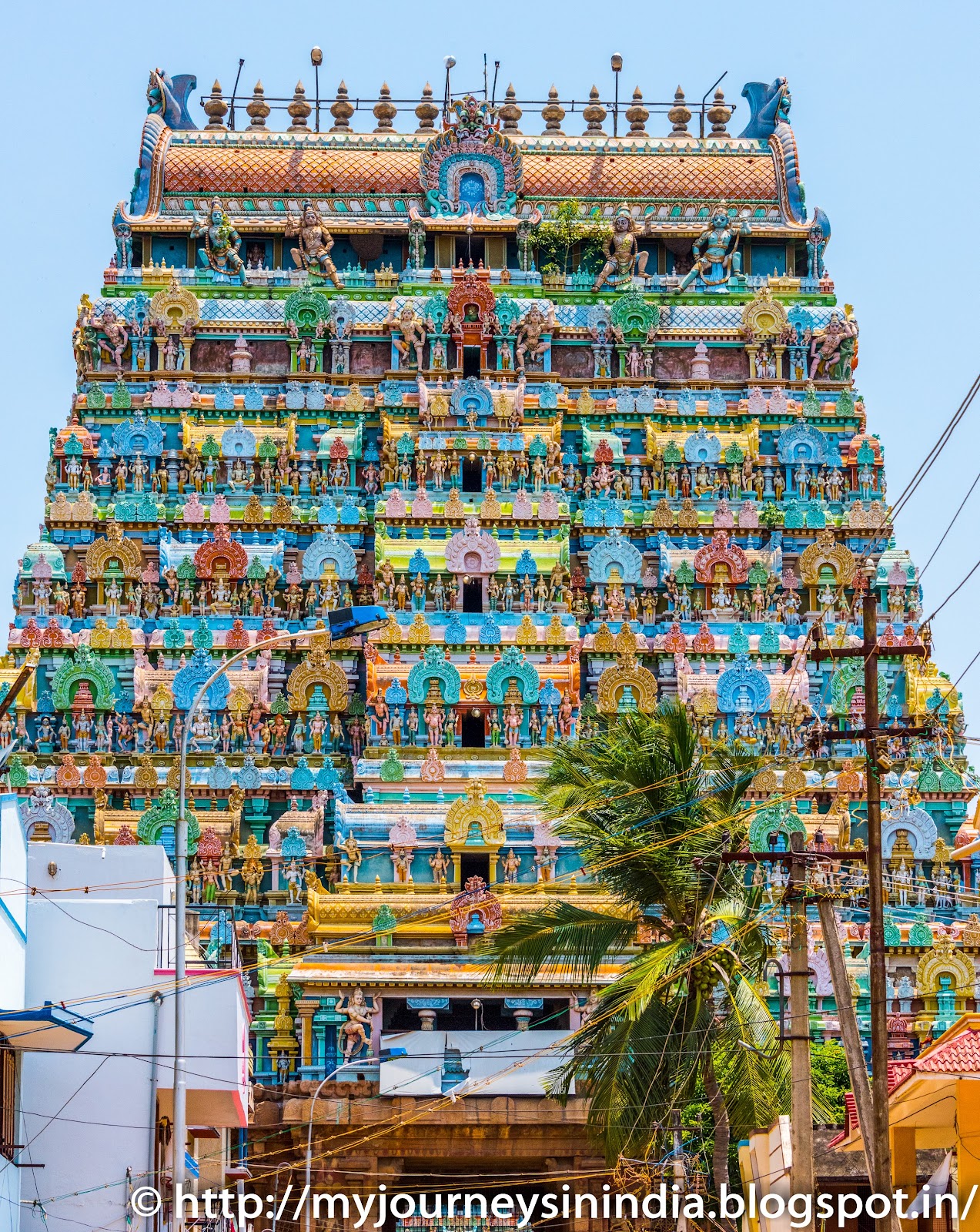 My Journeys In India: Trichy or Tiruchirappalli and Nearby Places